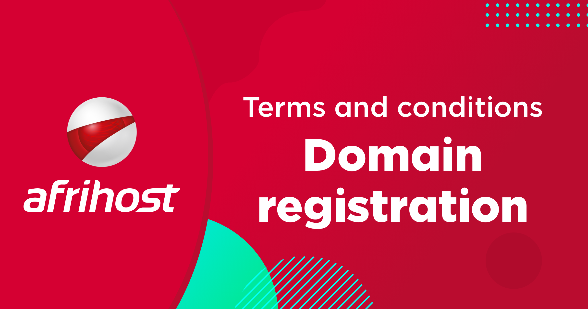 Domain registration | Terms | Afrihost