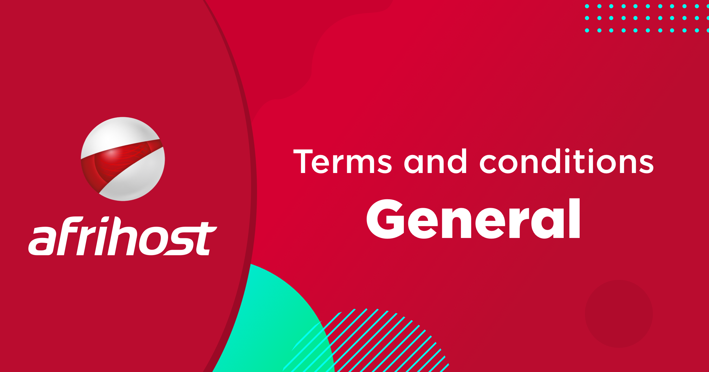 General | Terms | Afrihost